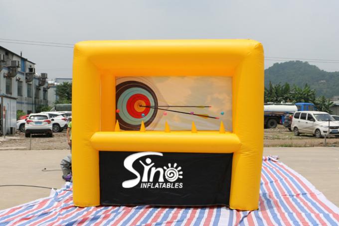 Kids N Adults Indoor Inflatable Archery Tag Game With Hover Balls For ...