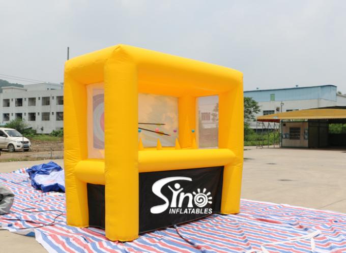 Kids N Adults Indoor Inflatable Archery Tag Game With Hover Balls For ...