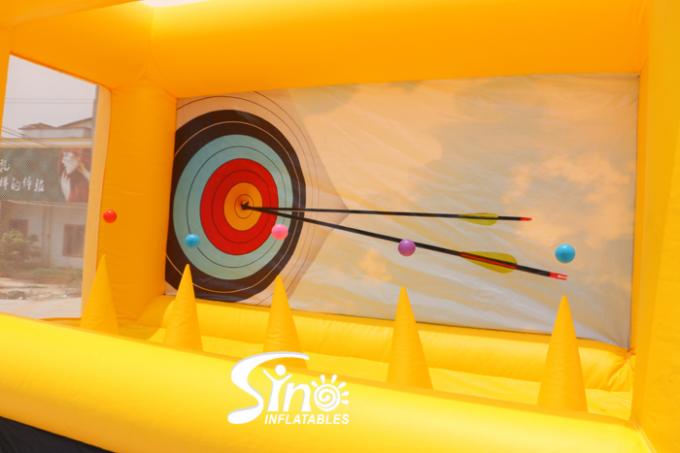 Kids N Adults Indoor Inflatable Archery Tag Game With Hover Balls For ...