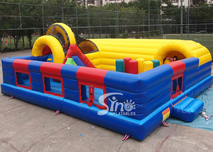 Outdoor kid N adult sea world giant climbing inflatable fun city with ...