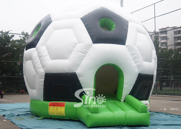 Outdoor Kids Party Time Football Inflatable Bouncy Castle with 0.55mm ...