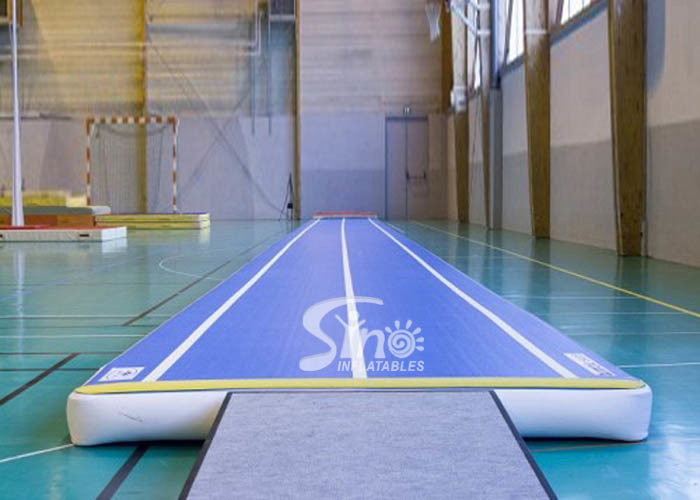 Custom Size Airtight Indoor Blow Up Gymnastics Inflatable Air Tumble ...