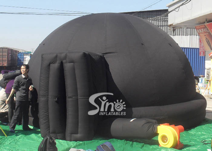 Portable astronaut lab black inflatable planetarium dome tent from ...