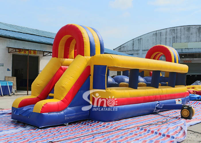 10x3m Giant Wipeout Inflatable Big Baller Obstacle Course for Adults ...