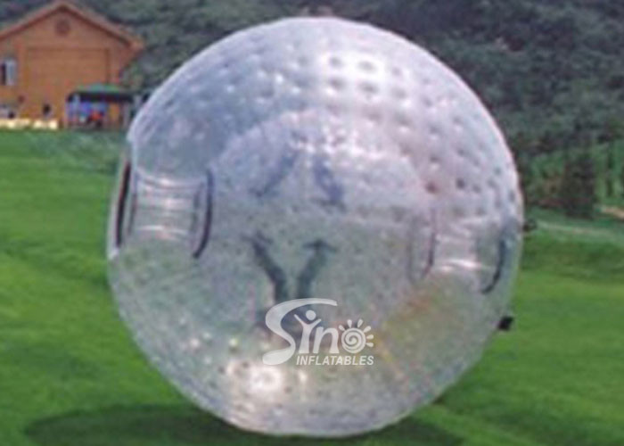 2.6m dia. transparent human roll inside inflatable zorb ball for ...
