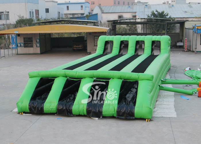 15x6m Kids N Adults Interactive Inflatable Tunnel Obstacle Course With ...