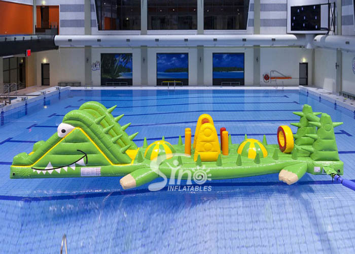 Custom Alligator Inflatable Water Toys Aqua Game For Children In ...