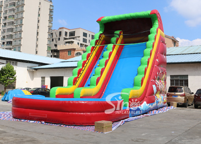 8 meters high custom design inflatable pirate water slide with digital ...